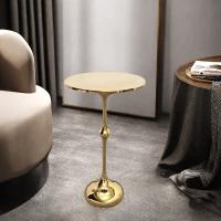 China Stainless Steel Corner Table High End Side Table Modern Creative Design for sale