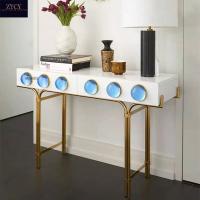 China Luxury Italian Centre Coffee Table Stainless Steel Base Fancy Dining Counter for sale