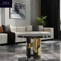 China Irregular Marble Coffee Table Creative Personalized Design Italian Modern Style for sale