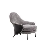 China Italian Stainless Steel Dining Chair Accent Armchair for Villa Hotel Home for sale