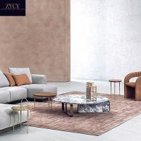 China Villa Hotel Designer Marble Coffee Table Metal Material Italian High End Luxury for sale