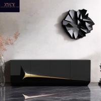 China High End Solid Wood TV Cabinet Lockers Hall Hotel Apartment Villa Design for sale