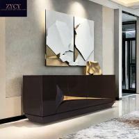 China High End Solid Wood TV Cabinet Lockers Hall Hotel Apartment Villa Design for sale