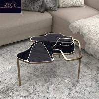 China Designer Italian Stainless Steel Coffee Table Creative Heteromorphism Style for sale