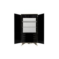 China Pure Copper Locker Integrated Modern Wall Cabinet High End for Bedroom Concept for sale