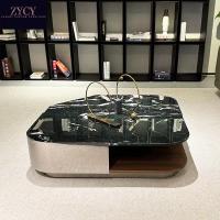 China Modern Italian Marble Coffee Table High End Villa Durable Movable Storage for sale
