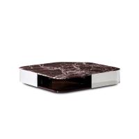 China Modern Italian Marble Coffee Table High End Villa Durable Movable Storage for sale