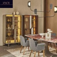 China High End Solid Wood Wine Cabinet for Living Room Hotels for sale