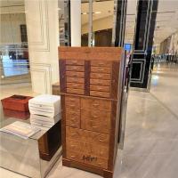 China Italian Wooden Jewelry Cabinet Villa Home Living Room Designer Artistic Mirror Storage High End for sale