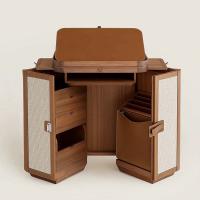 China Light Luxury Solid Wood Dressing Table Cabinet Two Drawers Eco Friendly Italian Style for sale