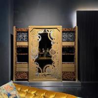 China Modern Luxury Living Room Furniture Solid Wood Jewelry Art Storage Cabinet with 5+ Drawers for sale