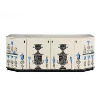 China Italian Modern Painted Solid Wood Storage Cabinet Creative Multi Purpose for sale