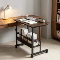 China Movable Lift Height Adjustable Computer Desk Modern Office Furniture Portable Side Table for Bedroom Use for sale
