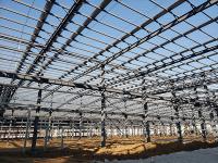 China Steel Structure Building 0.3mm-0.7mm Thickness Steel Sheet Warehouse Construction for sale