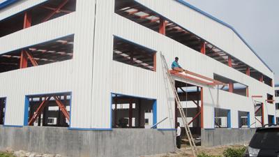 China Q235 Q355B Steel Structure Building Large Span Corrosion Resistant Workshop for sale