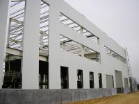China Custom Steel Structure Building Lightweight Quick Assembly 30m Span for sale
