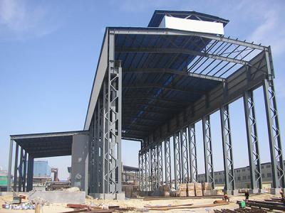 China Rustproof Light Steel Structure Building Q235 Q355 Prefabricated Carbon Steel Workshop for sale