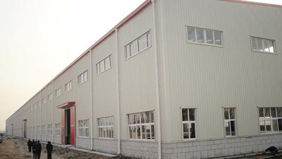 China Galvanized Steel Structure Building Construction , Industrial Light Steel Frame Building for sale