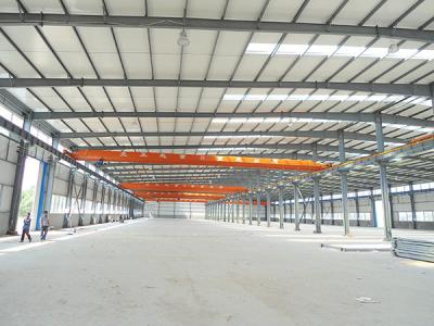 China Flexible Prefabricated Steel Building Welded H Steel Beam Steel Truss Custom Span for sale
