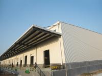 China Lightweight Galvanized Steel Structure Warehouse , Modern Prefab Commercial Buildings for sale