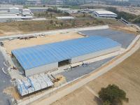 China Light Steel Structure Warehouse Prefabricated Building Q235 Q355B 20m Span for sale