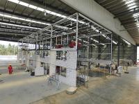 China Light Steel Structure Warehouse Prefabricated Building Q235 Q355B 20m Span for sale