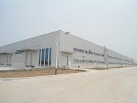 China Welded H Section Prefab Steel Warehouse Buildings High Strength Q355B Eco Steel Structure for sale