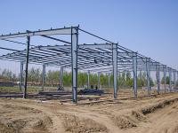 China Wide Span Steel Structure Warehouse Painted Galvanized Surface Wide Span Steel Buildings for sale
