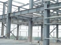China Prefabricated Steel Structure Warehouse ISO9001 12 Grade Wind Resistance 8 Grade Earthquake Resistance for sale