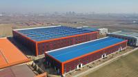 China Prefabricated Steel Warehouse Building Q235 Q355 H Section Steel Frame Customizable for sale