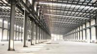 China Q235B Q355B Steel Prefabricated Warehouse Building Structure 30m Span Custom for sale