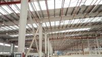 China Q235B Q355B Steel Prefabricated Warehouse Building Structure 30m Span Custom for sale