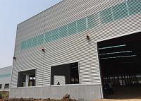 China Open Space Steel Frame Workshop Weather Resistant Prefab Metal Building Q235 Q355 for sale