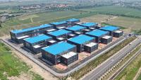 China Prefab Steel Structure Warehouse Shed Large Span Metal Fabricated Workshop 5-20 Ton Crane for sale