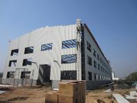 China Q355 Q235 Steel Frame Building Commercial Economy Metal Buildings 36m Span for sale
