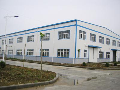 China Welded H Section Prefabricated Steel Buildings For Custom Warehouse Workshop for sale