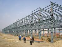 China Lightweight Prefabricated Steel Building Metal Frame Structure 25% Cost Saving for sale
