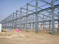 China Lightweight Prefabricated Steel Buildings Metal Frame Structure Construction for sale