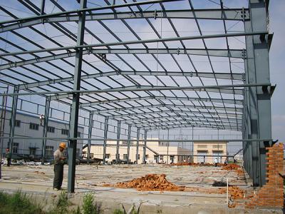 China High Strength Prefabricated Steel Buildings Corrosion Resistant Galvanized Surface for sale