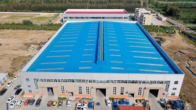 China Prefabricated Steel Structure Building Workshop Warehouse Portal Frame Construction Q355B for sale