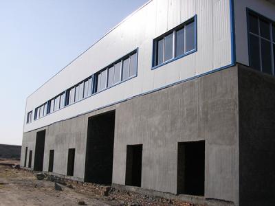 China Prefabricated Steel Frame Warehouse Factory Q355 Q235 H Section Steel Industrial Building for sale