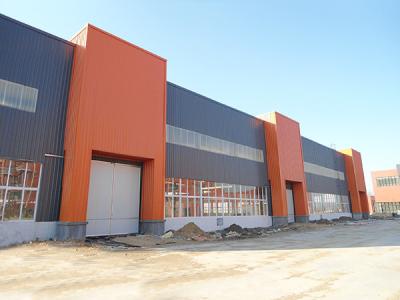 China Prefabricated Steel Frame Building Q355 Q235 Steel Structure House for Industrial Use for sale