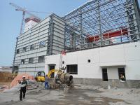 China Industrial Prefab Steel Buildings Q355B H-Section Frame Modular Construction for Warehouses for sale