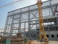 China Industrial Prefab Steel Buildings Q355B H-Section Frame Modular Construction for Warehouses for sale