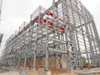 China Prefabricated Steel Structure Industrial Building Large Span Warehouse Workshop Q355 for sale