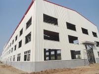 China Prefabricated Steel Structure Industrial Building Q235 Q355 H Beam Portal Frame for sale
