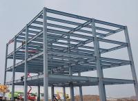 China Prefabricated Multi Storey Steel Structure Office Building Q235B Q355B H Beam for sale