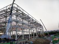 China Prefabricated Steel Structure Commercial Building Q235 Q355 Multi Storey Office Shopping Mall for sale