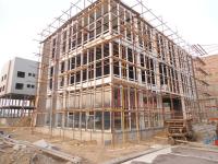 China Prefab Steel Commercial Building Painted Galvanized Q235 H Beam for High Rise Storage for sale