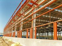 China Wide Span Pre Engineered Steel Building Anti Rust Prefab Structure 25m Span for sale
